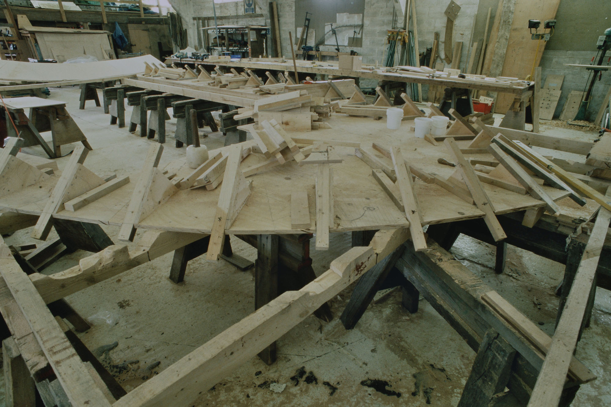 Xylotek - Chiddingstone Castle Gridshell