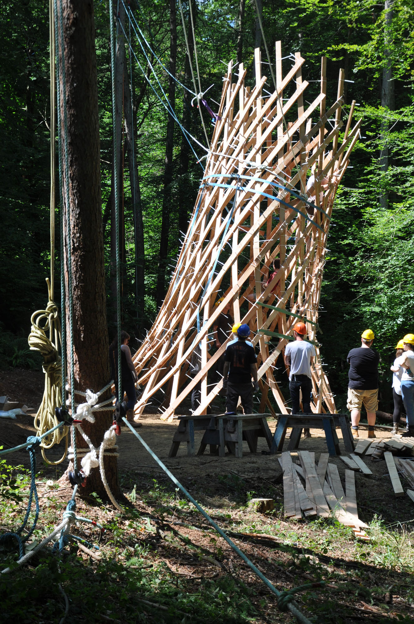 Xylotek - Gridshell tower