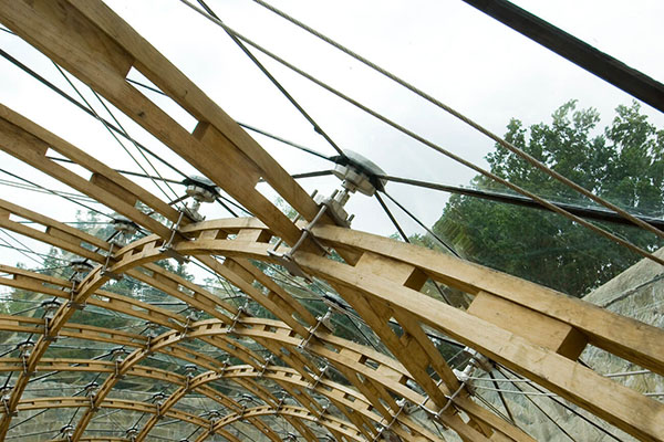 Xylotek - Chiddingstone Castle Gridshell