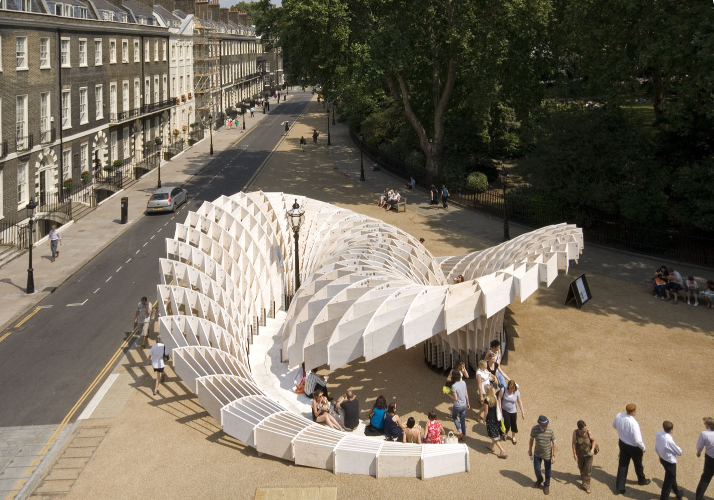 Xylotek - Swoosh Pavilion