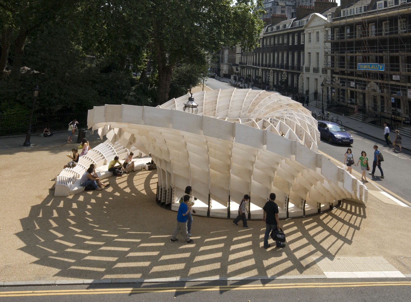 Xylotek - Swoosh Pavilion