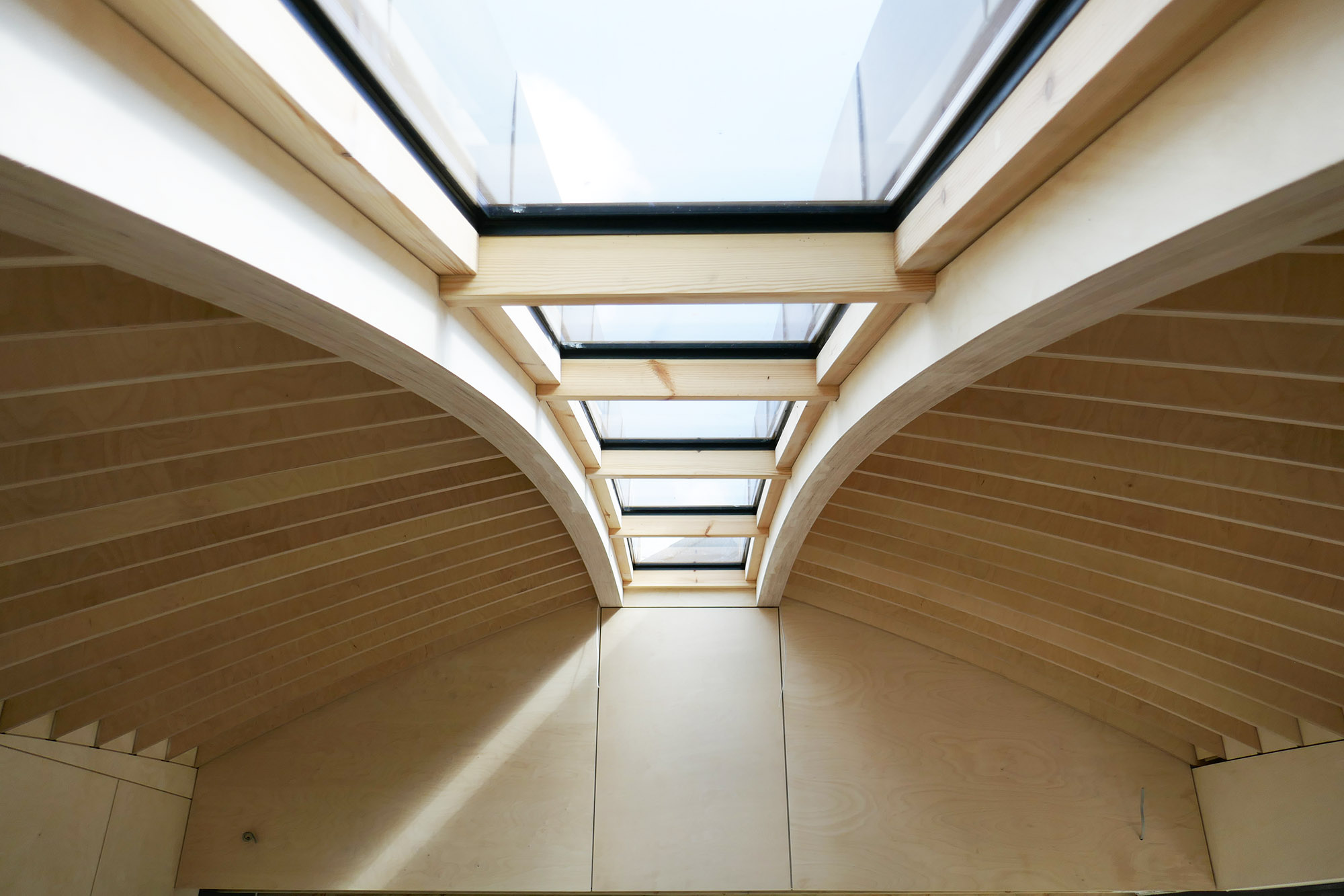 Xylotek - Full CNC freeform construction Landscape House