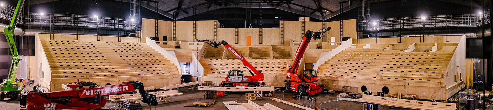 Xylotek - Demountable CLT theatre structure Demountable Auditorium ...