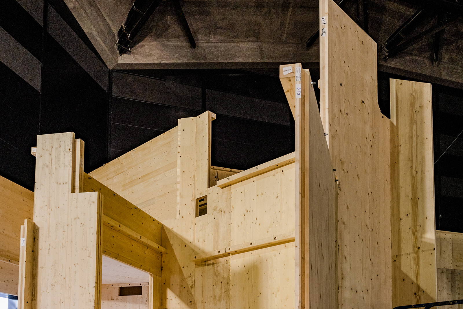 Xylotek - Demountable CLT theatre structure Demountable Auditorium ...