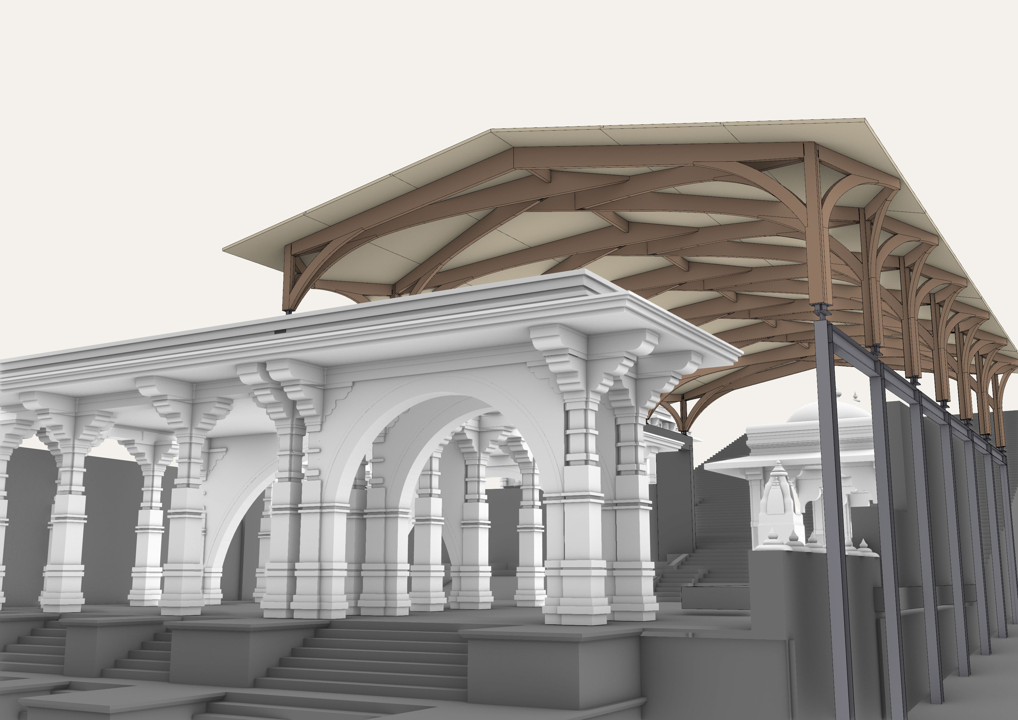 Xylotek - Temple Pavilions - Palitana