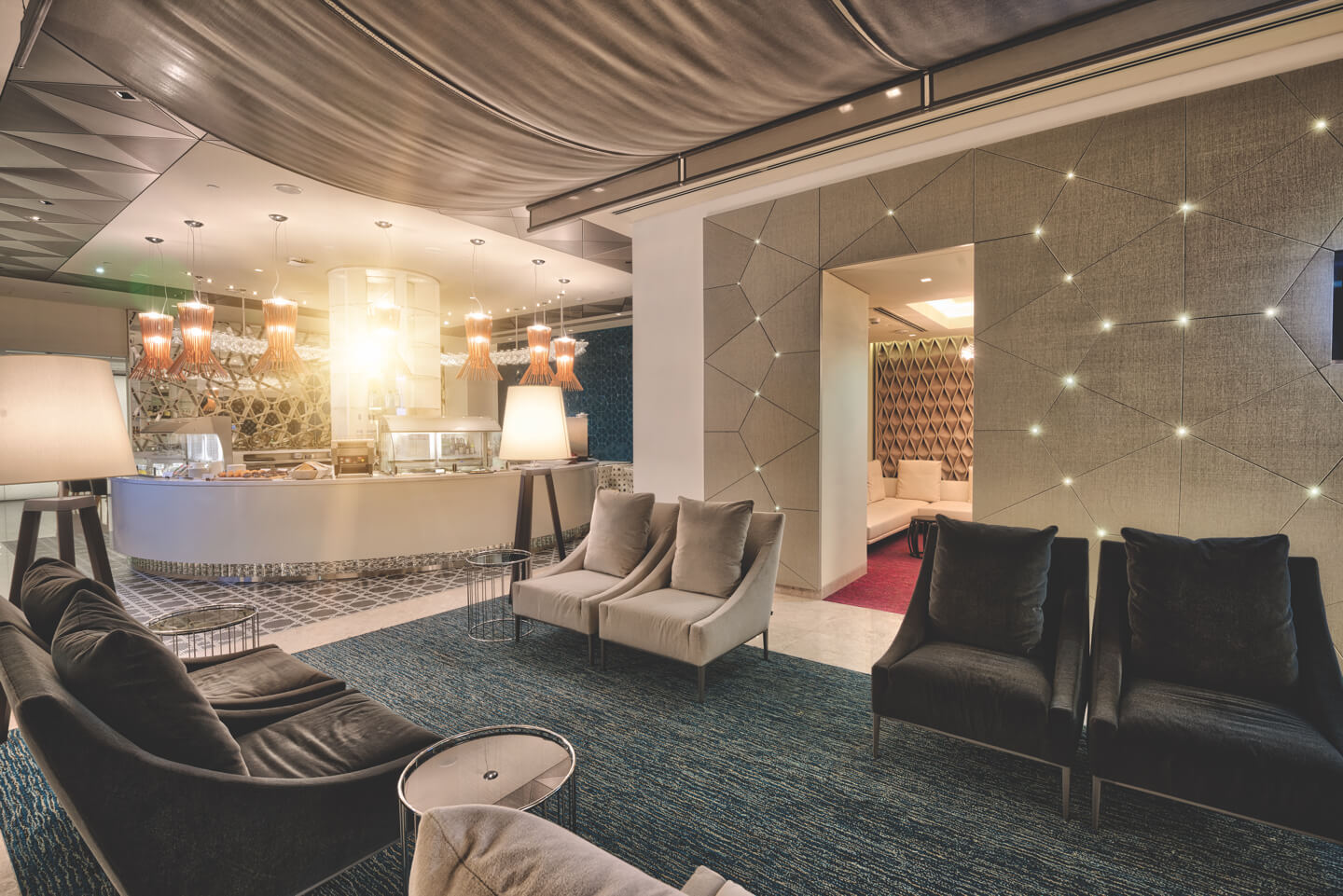 Qatar Airways Lounge | Airports, Leisure & Retail | Alec Fitout