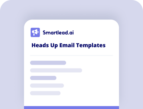 Present your message professionally with heads-up emails