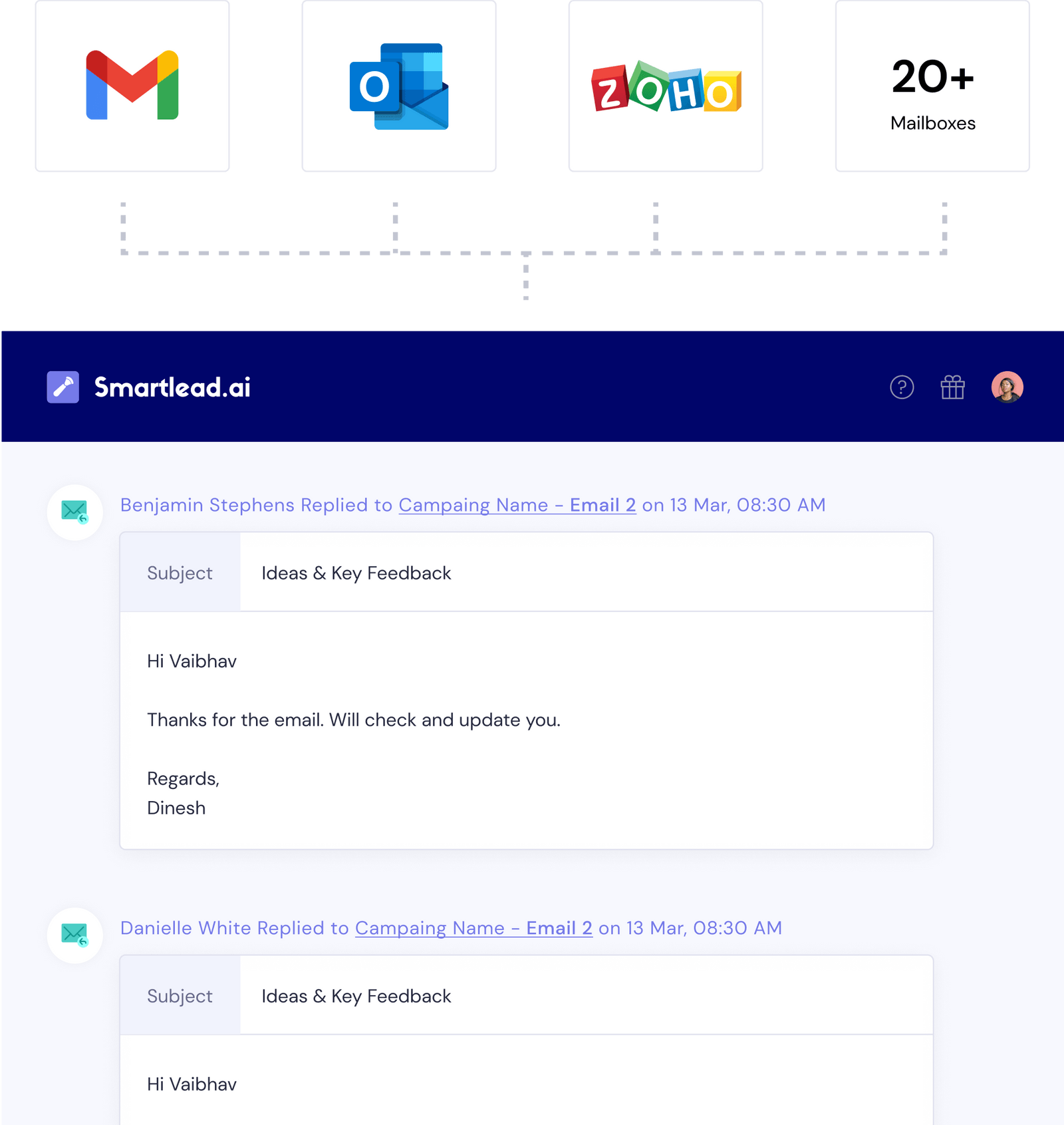 Smartlead | Unlimited Cold Emails And AI Warmups