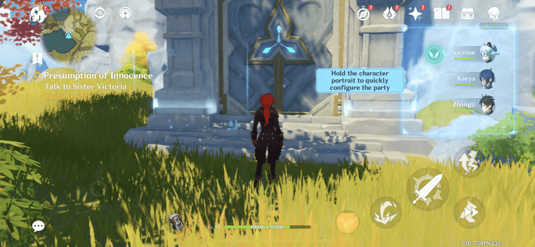 Genshin Impact’s tooltip explains a new shortcut easily ...