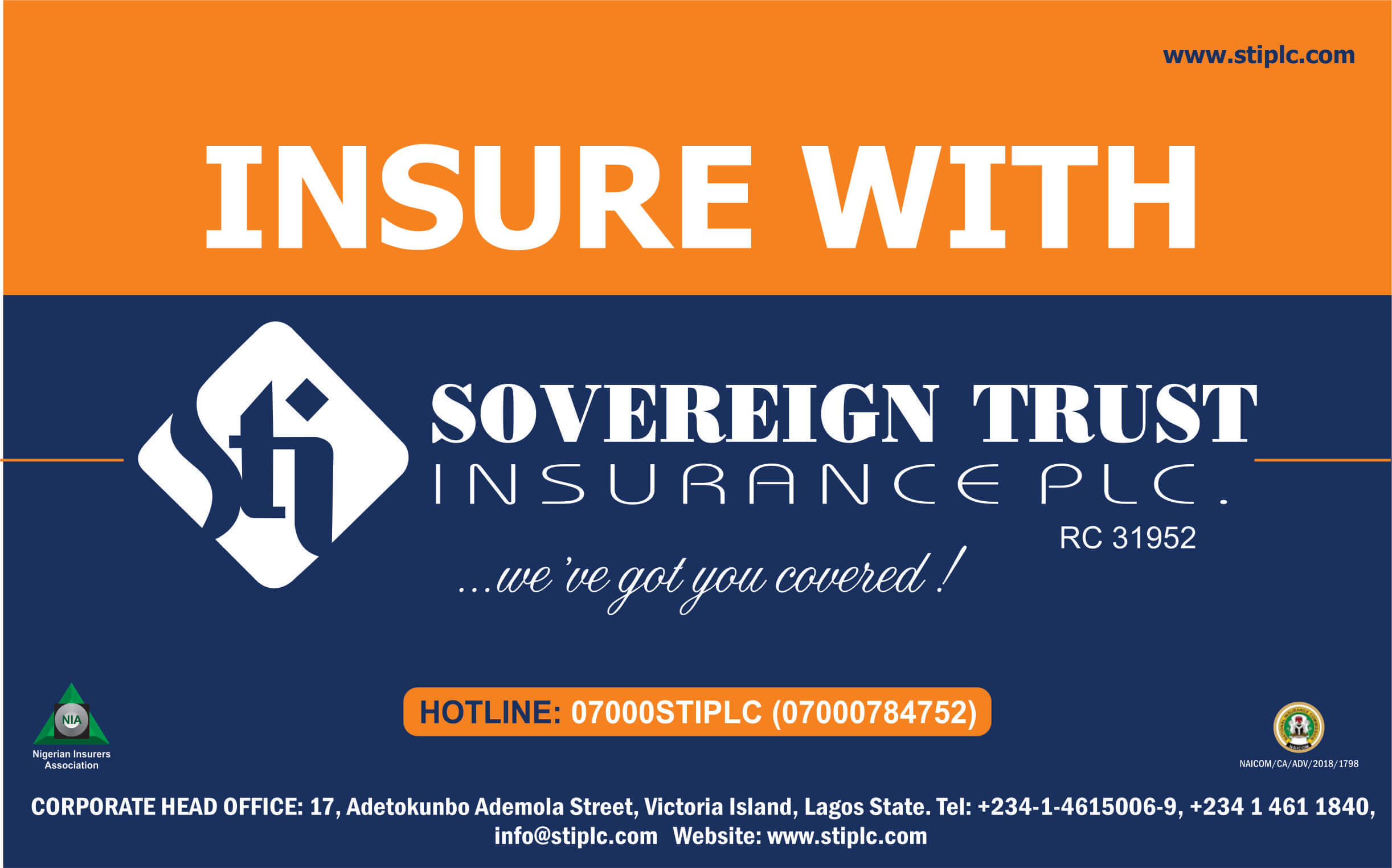 Sovereign Trust Insurance Plc by Vert Idee