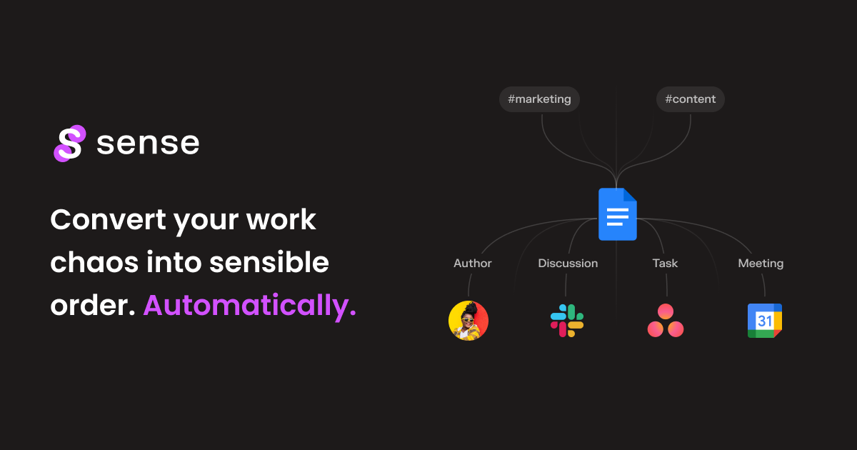 Sense — AI-Driven Automatic Workspace