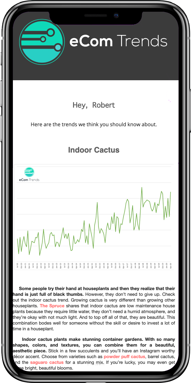eCom Trends - Intelligent Product Trend Analysis