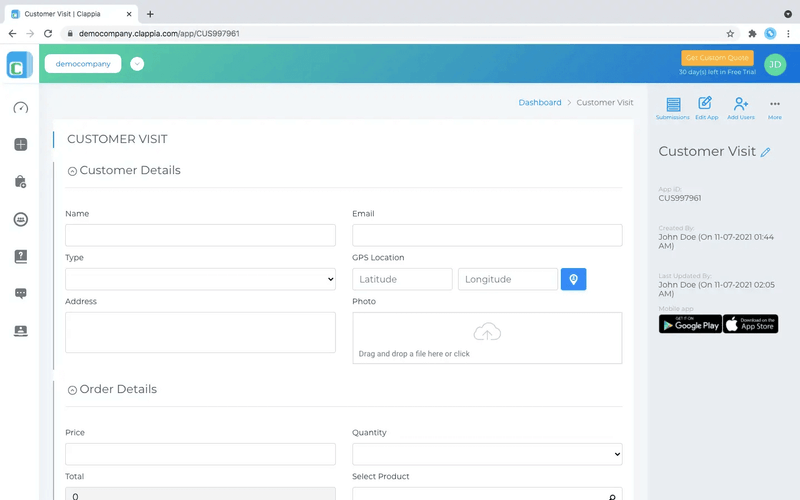 How to build an app | Clappia
