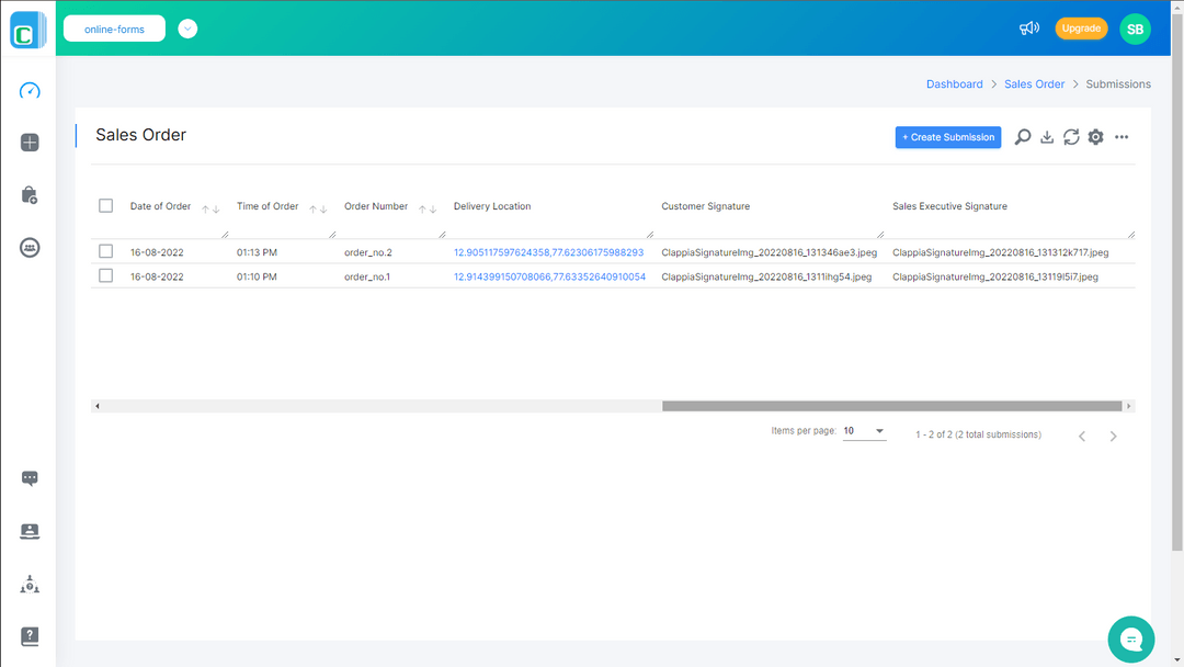 Google Forms Alternative with GPS Location - Clappia