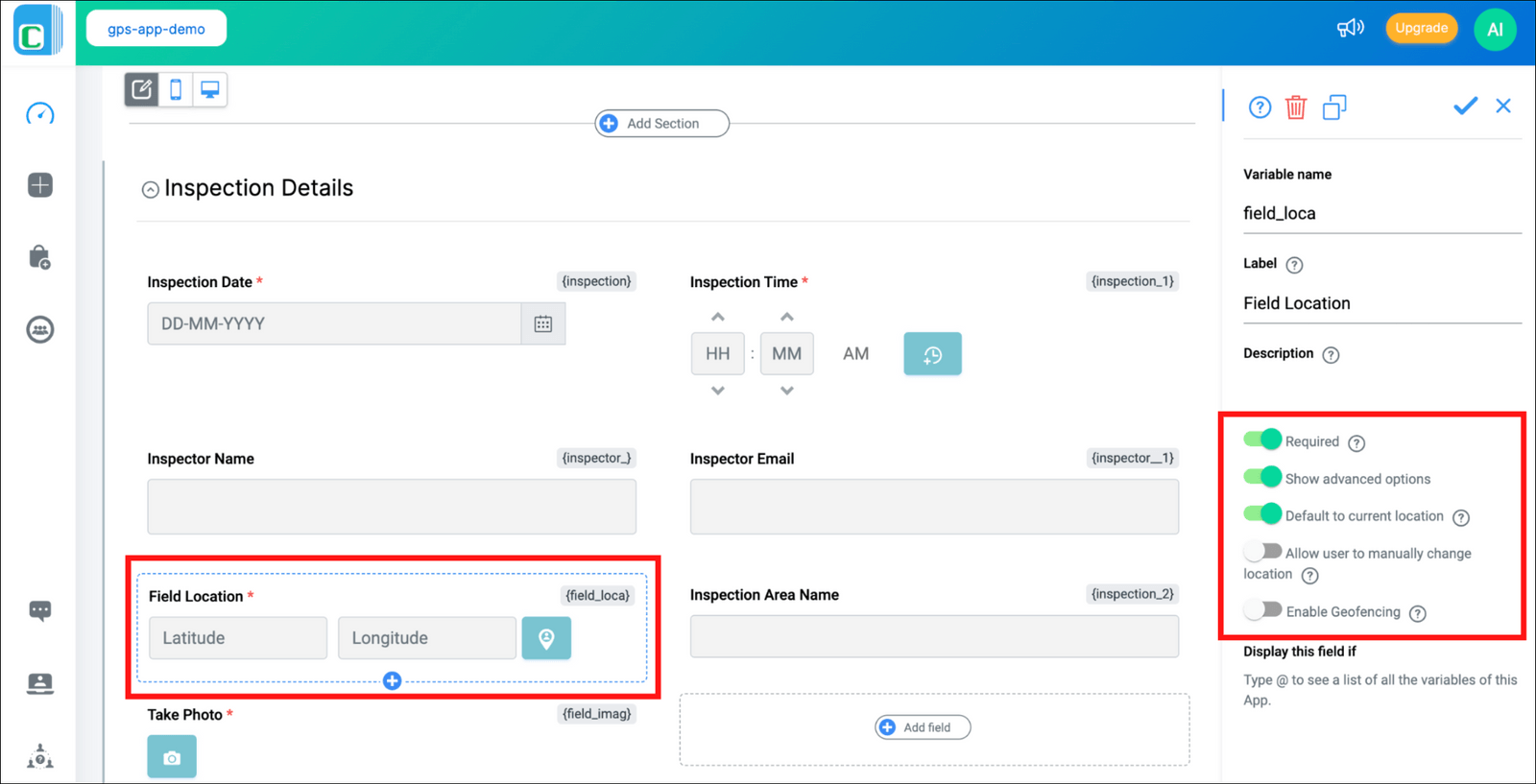 Google Forms Alternative with GPS Location - Clappia