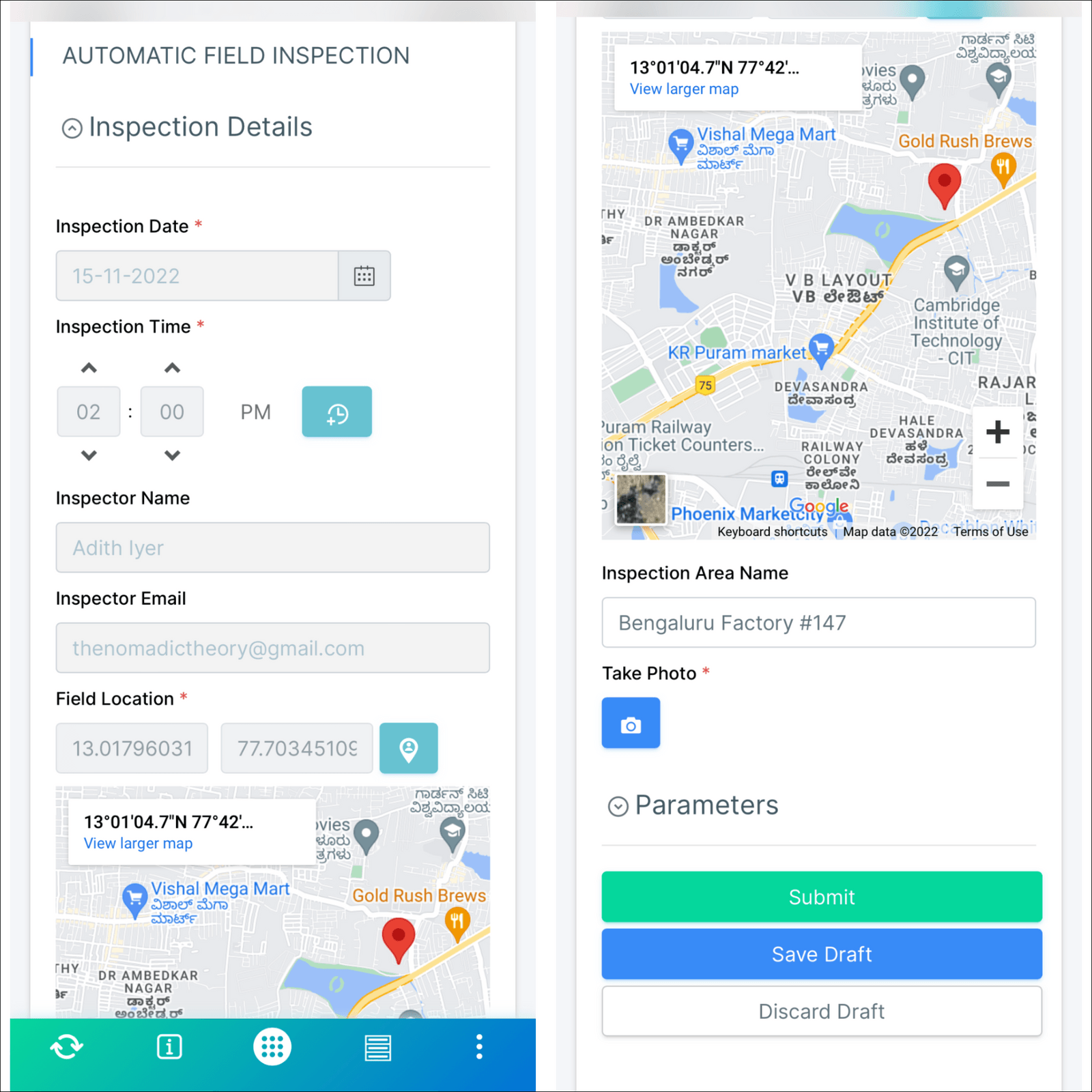 Google Forms Alternative with GPS Location - Clappia
