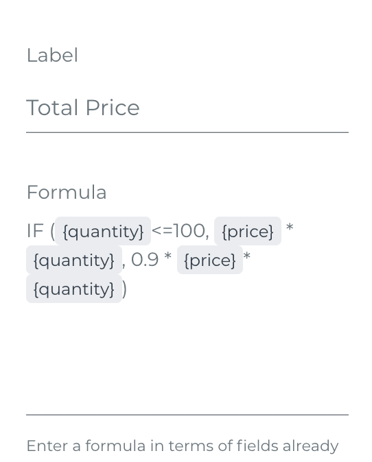 Formula Block