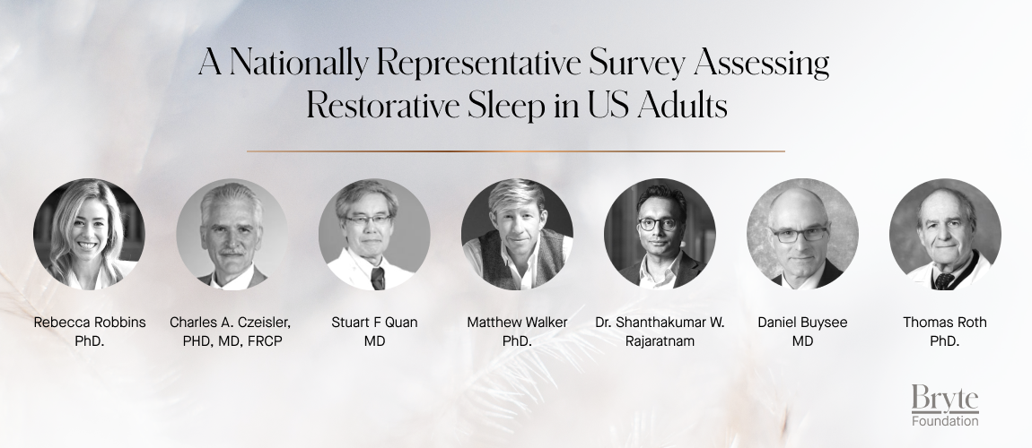 Top Sleep Scientists Reveal Restorative Sleep Study Results