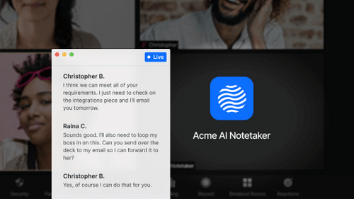 Recall.ai - Universal API for Meeting Bots