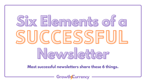 How to build a successful newsletter without a massive audience.