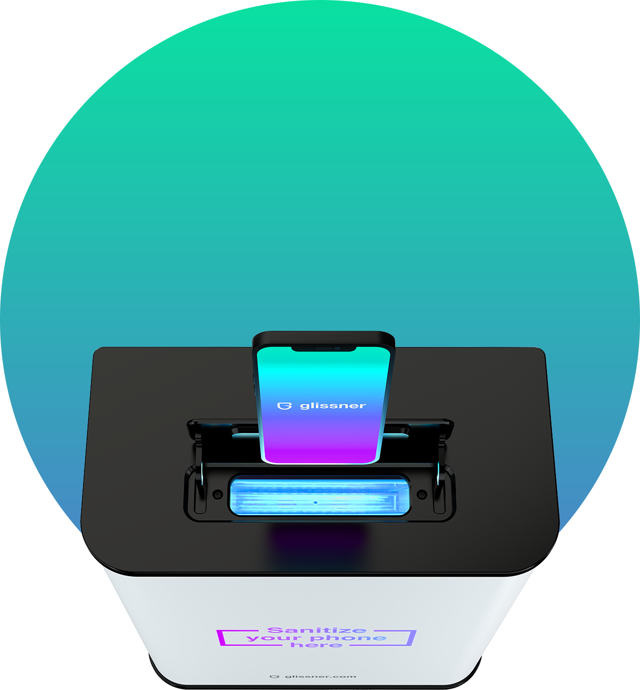 CleanPhone™ ‍keeps clean hands ‍clean