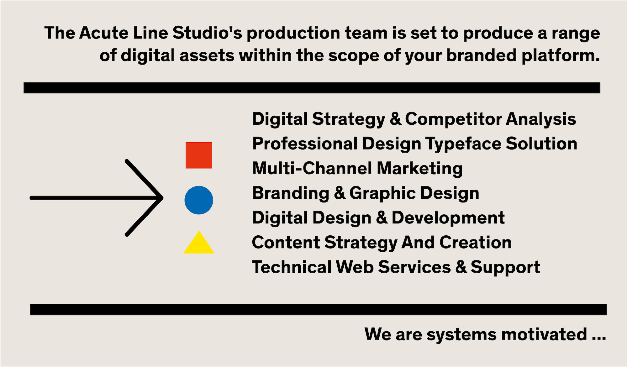 Acute Line Design Service