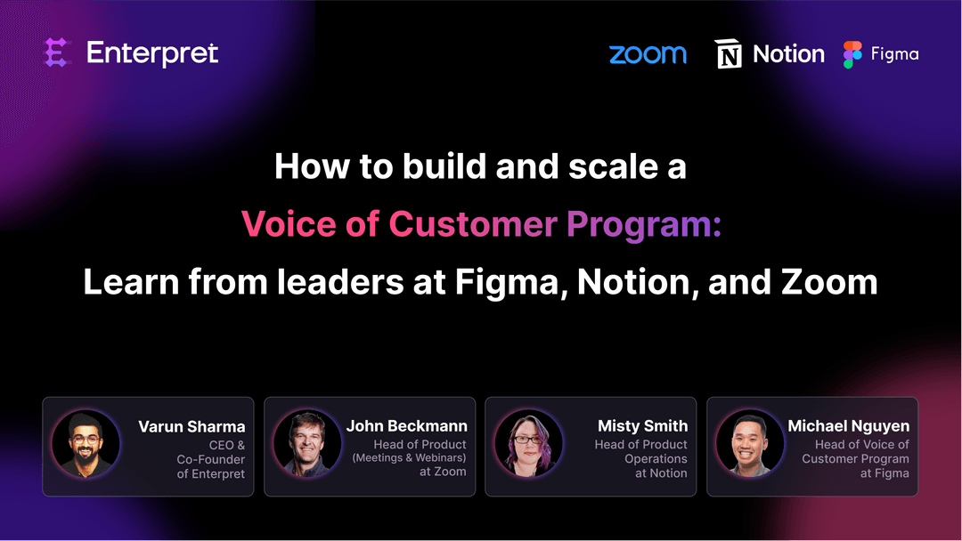 Customer Feedback Analytics for Product Teams | Enterpret