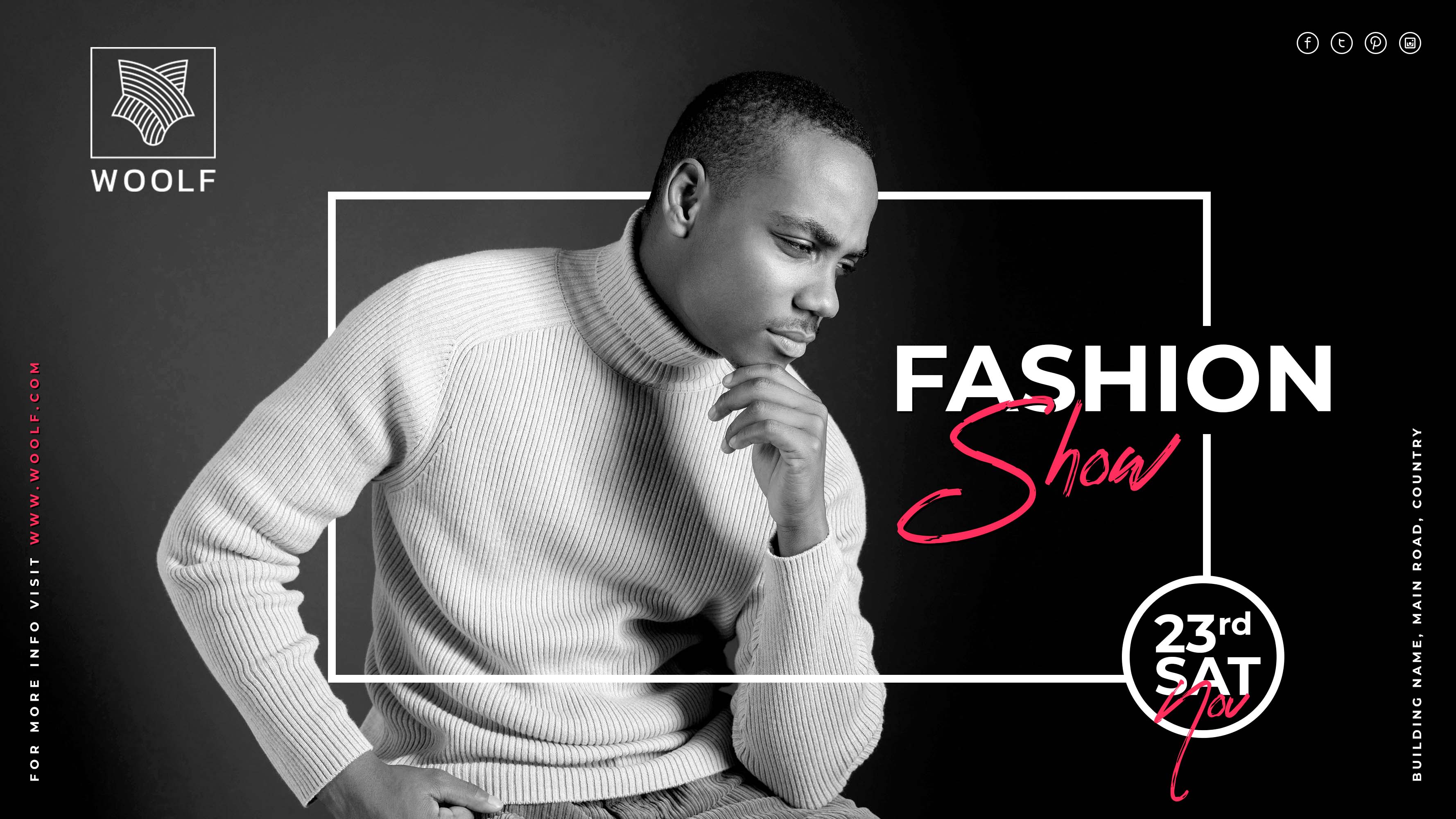 Woolf Brand Logo Design - Peter Melad