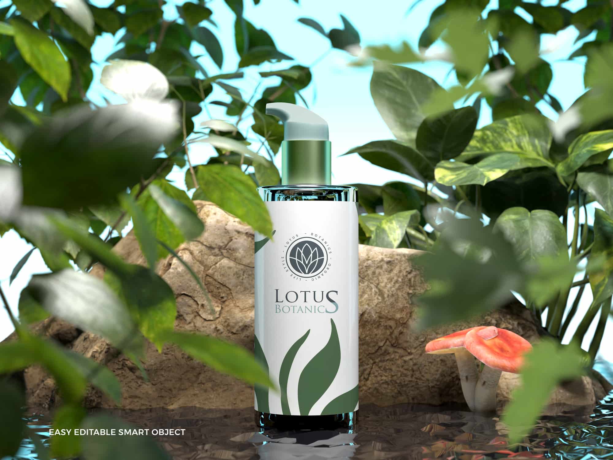 Lotus botanics brand logo -Peter Melad
