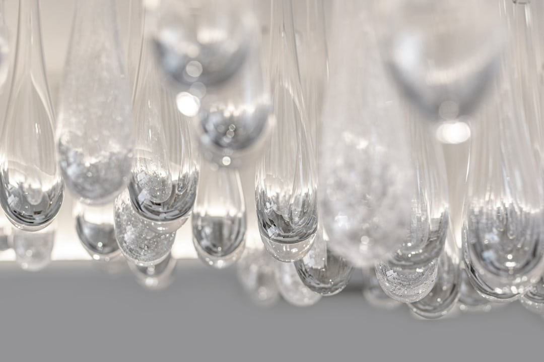 Crystal light drops | Blown design