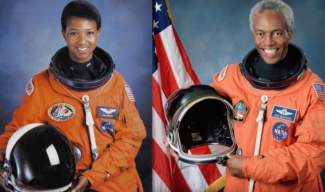 Honoring Black Space Pioneers: Mae Jemison and Guion 'Guy' Bluford ...