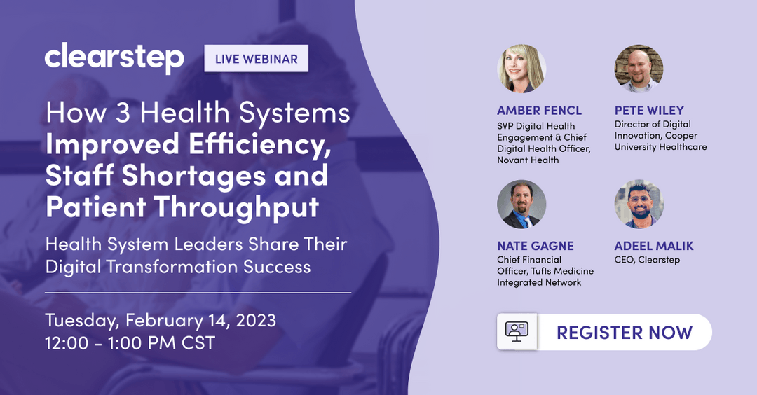 Clearstep: AI Chat Solutions for Healthcare