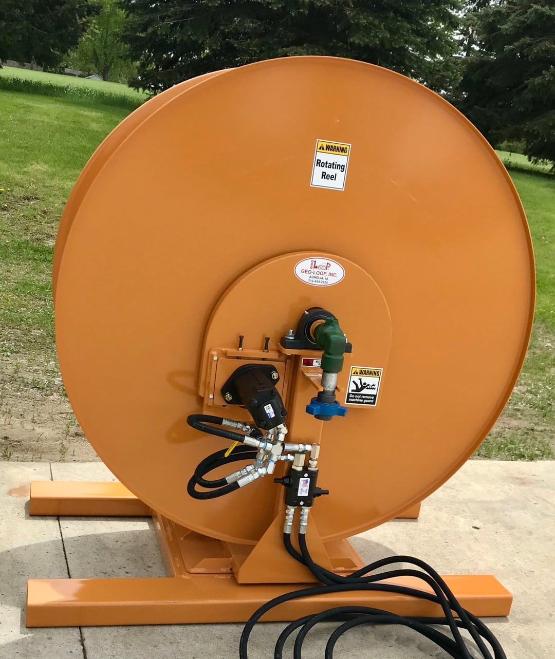 MID SET HOSE REEL | Geo-Loop