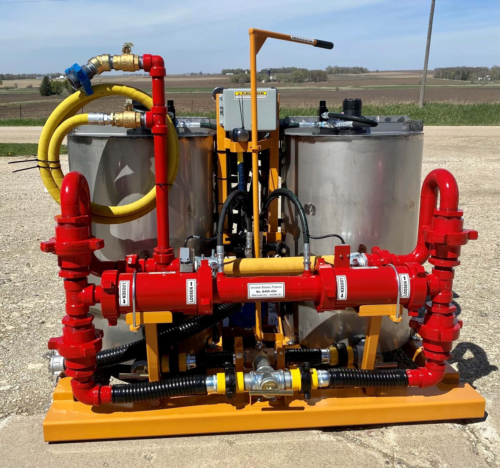 MODEL YP2 2 TANK GROUT PUMP | Geo-Loop