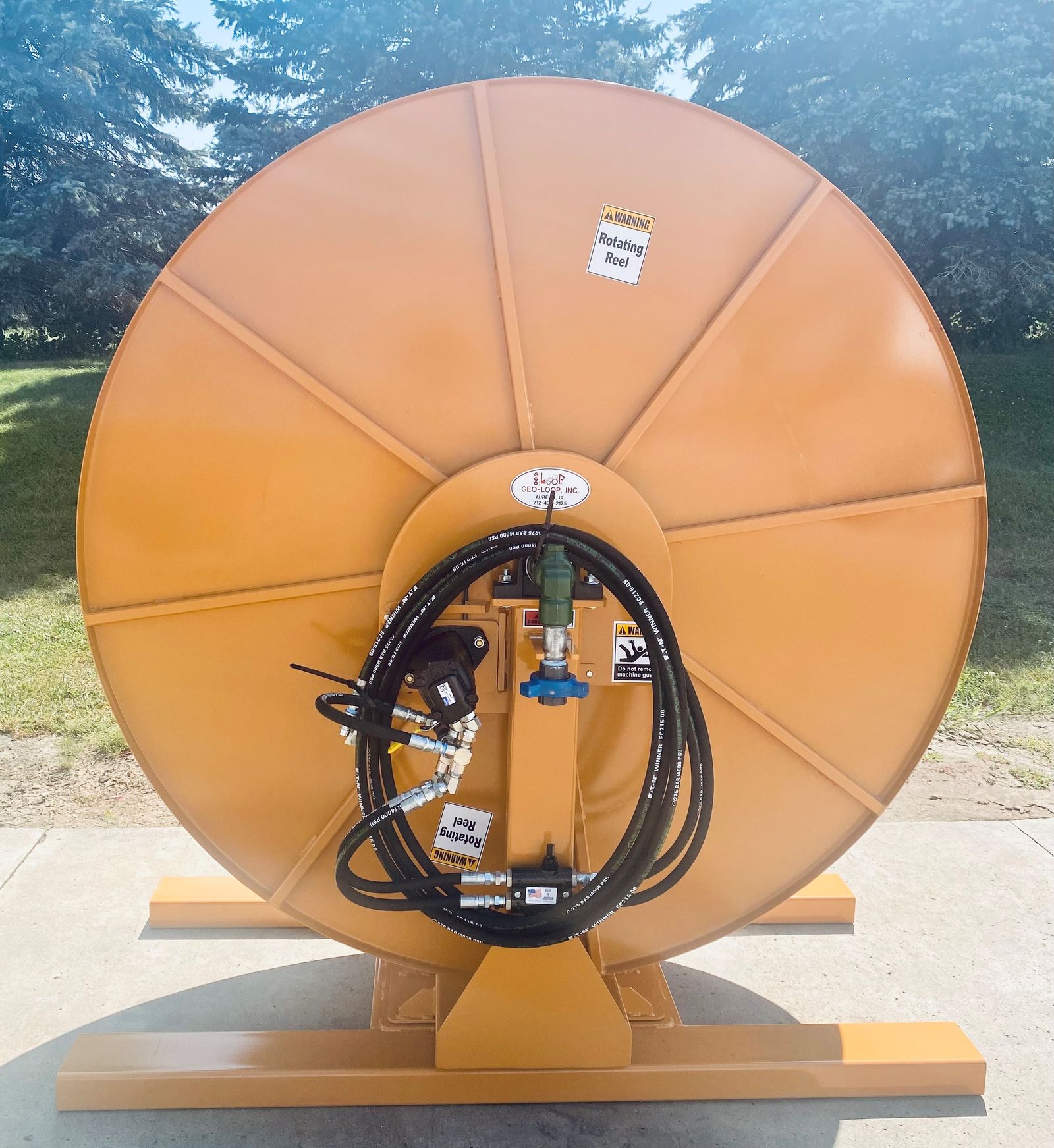 DEEP SET HOSE REEL | Geo-Loop