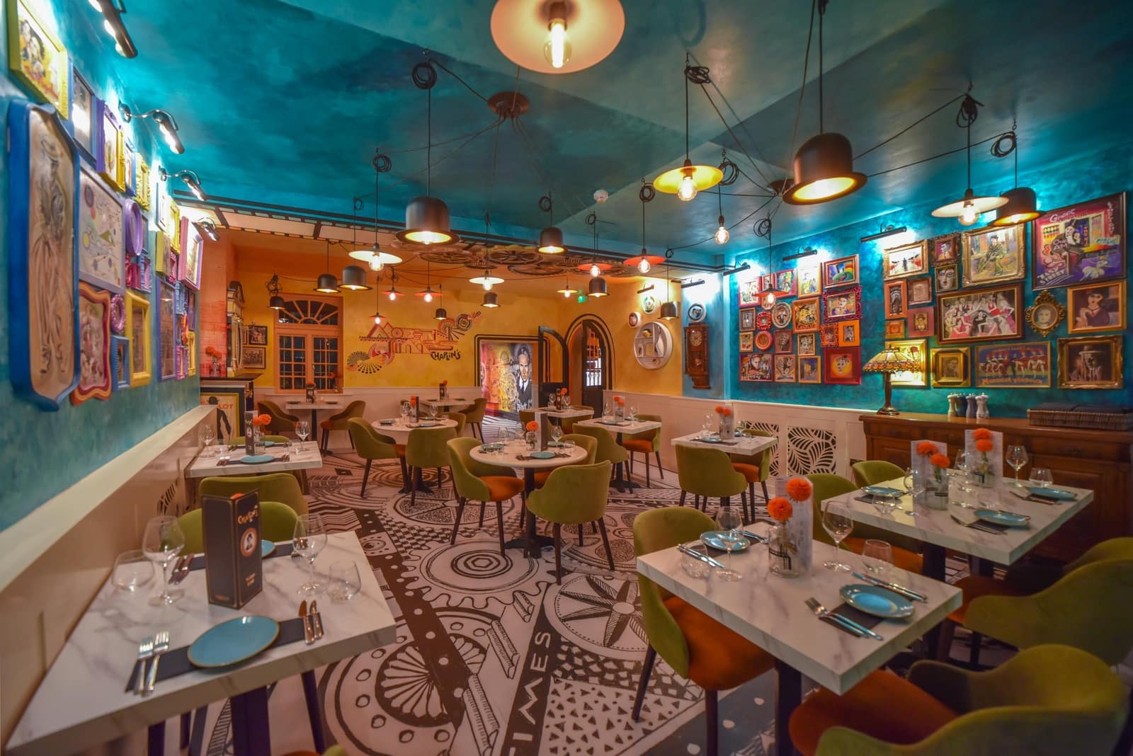 Modern Times Restaurant - Inside Chaplins & The Cellar Bar