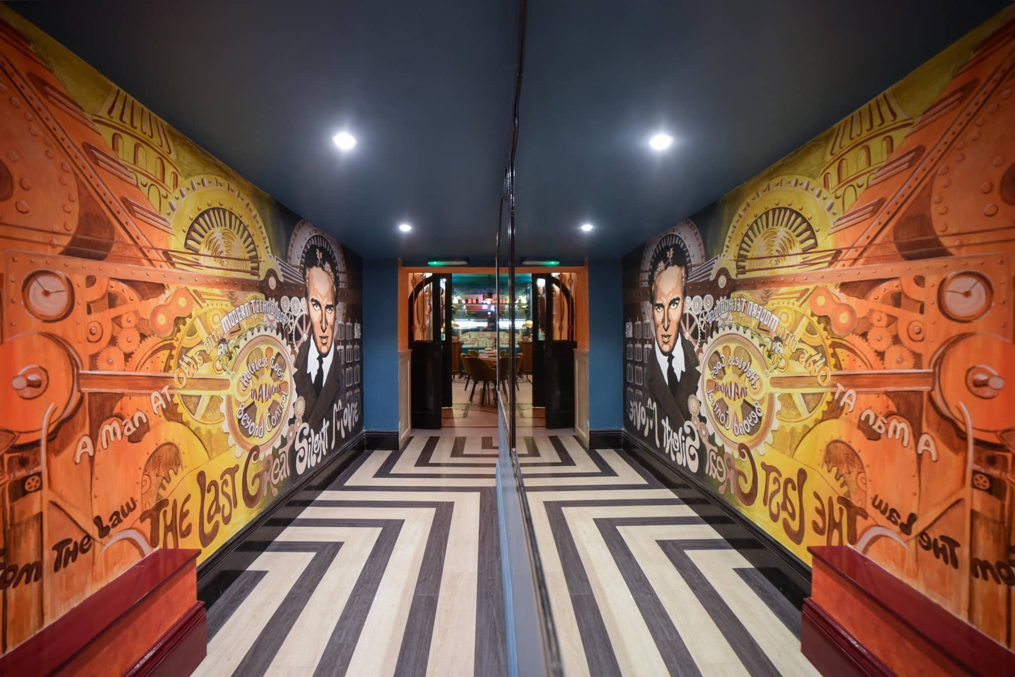 Modern Times Restaurant - Inside Chaplins & The Cellar Bar