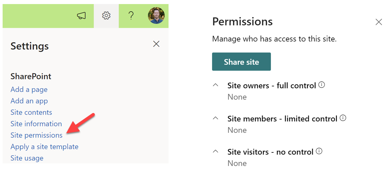 The ultimate guide to SharePoint team site permissions