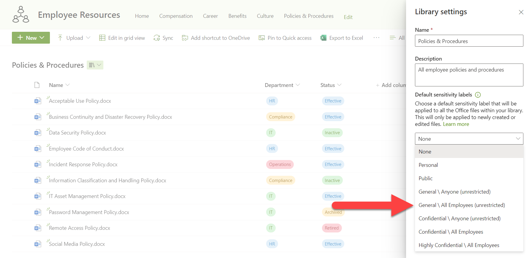 How to use SharePoint Advanced Management to secure a library
