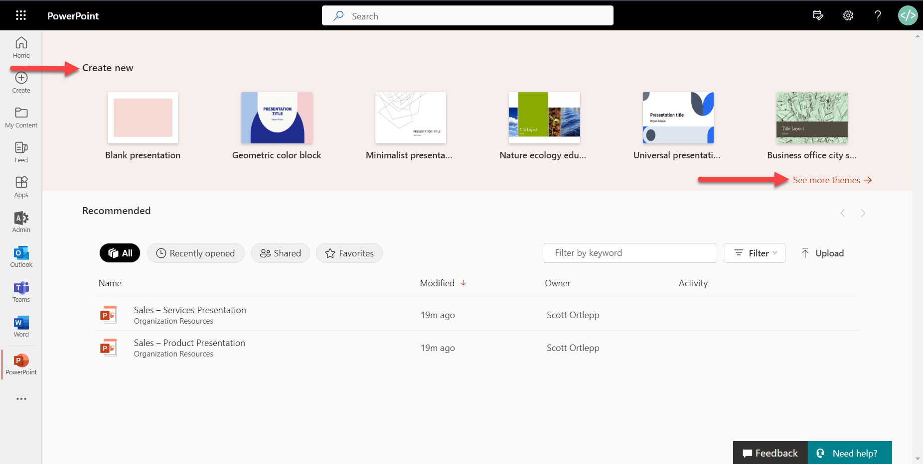 Improve M365 governance with an org-wide asset library