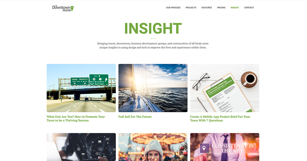 Insight - Blog Articles | MyDowntown Mobile®