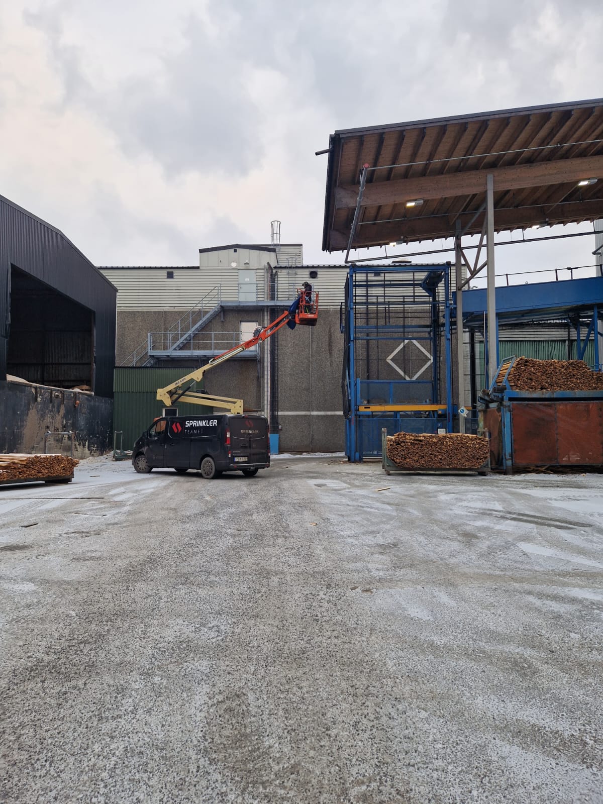 Sprinklerteamet Norr - Norra Timber, Sävar såg