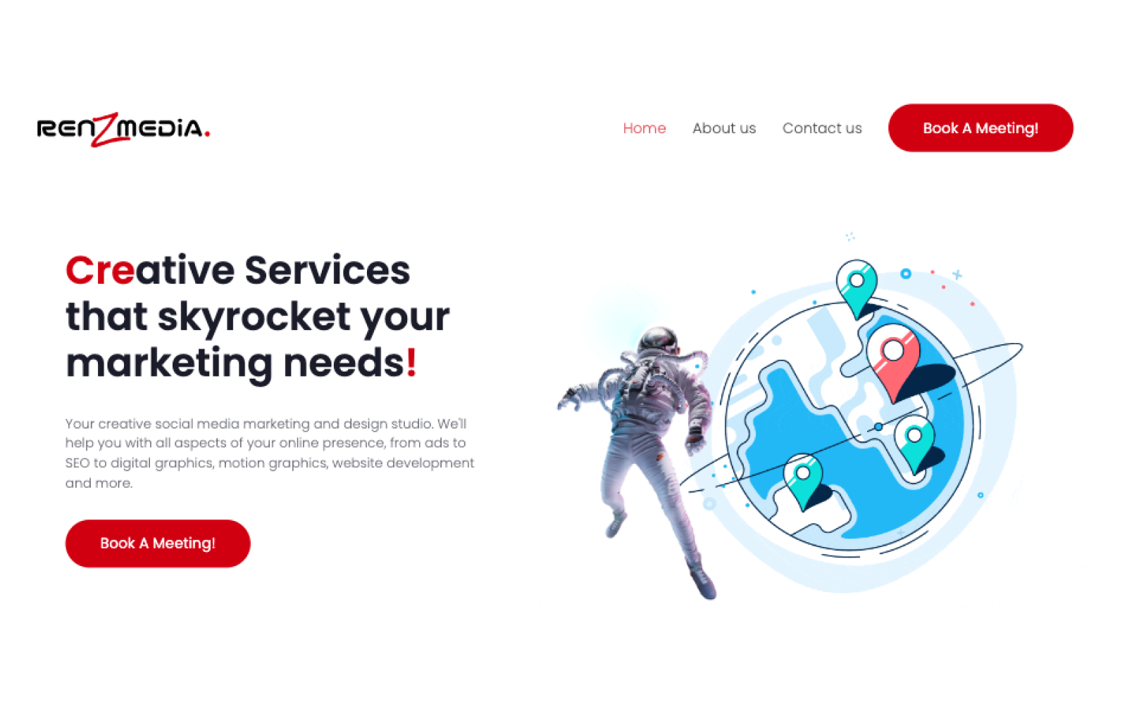 Creative Services that skyrocket your marketing needs!