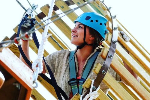 Zipline & Ropes Course Birthday Party Fun Center