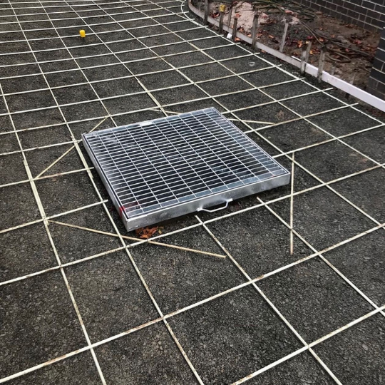 Durabar™ 45 GPa Poly Glass Fibre Rebar (GFRP): Steel Mesh Alternative