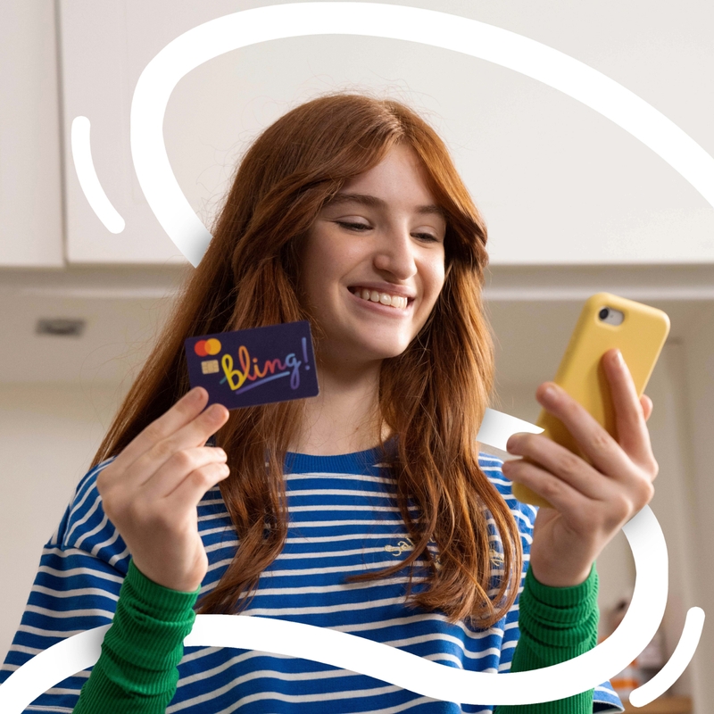 Bling - Karte und App fürs Taschengeld