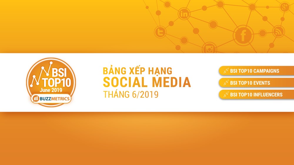 BSI Top10: Bảng xếp hạng social media tháng 06/2019 | Bài viết BSI ...