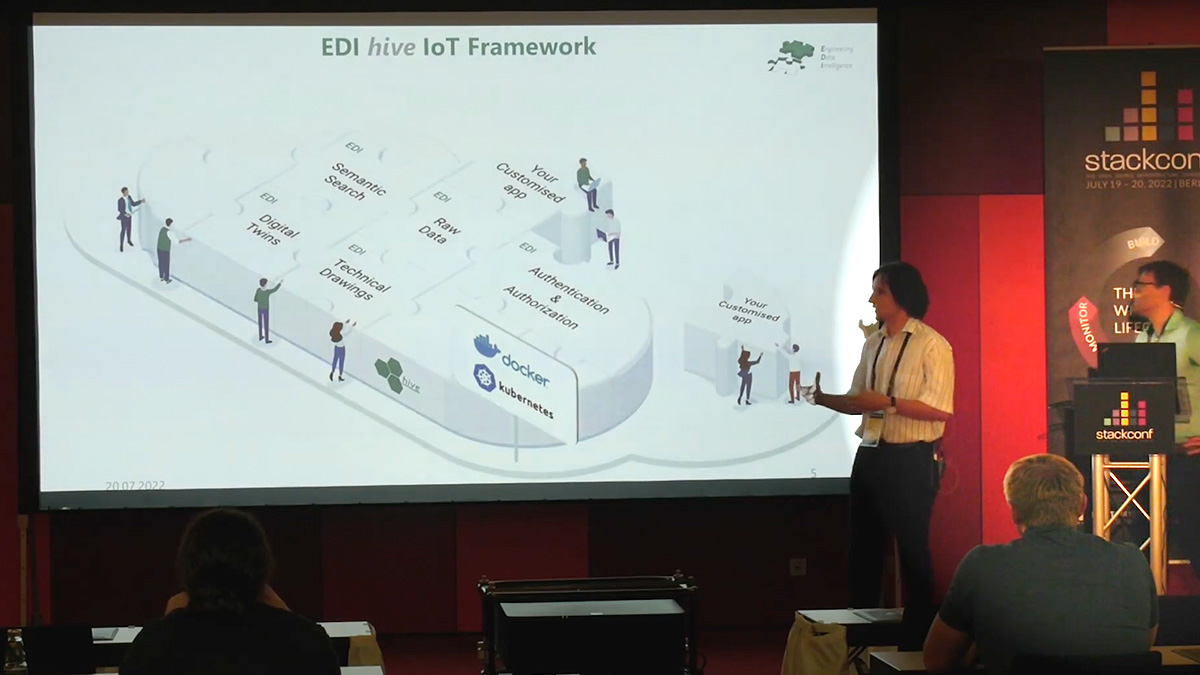EDI at StackConf 2022 - Video now available