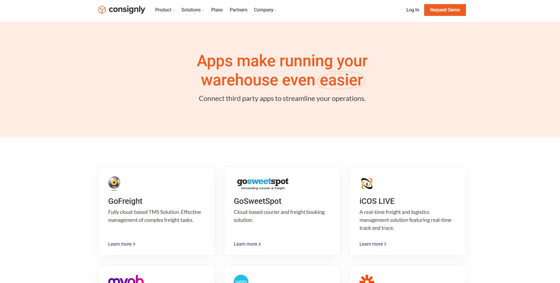Integrations | Consignly
