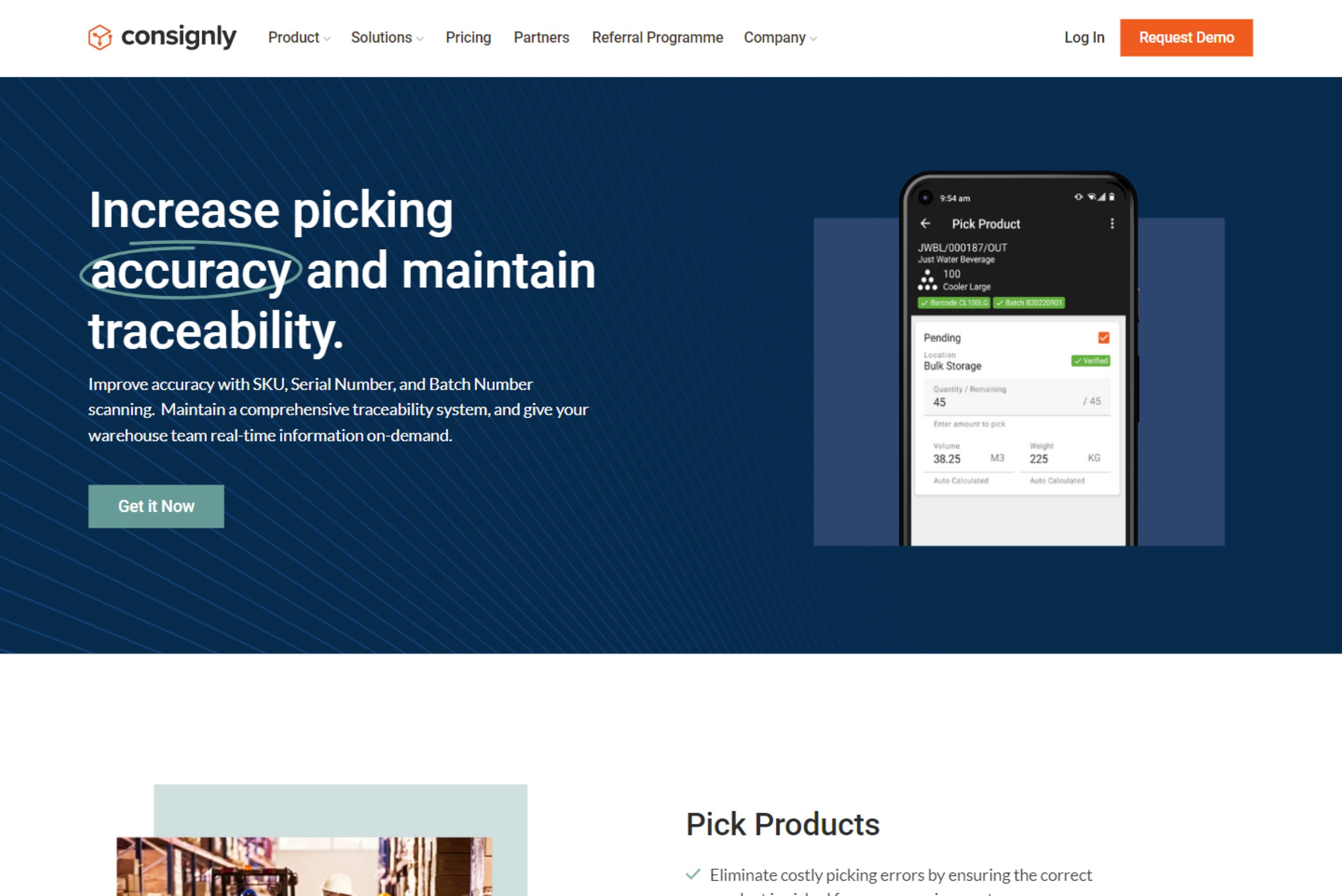 Warehouse App | Consignly